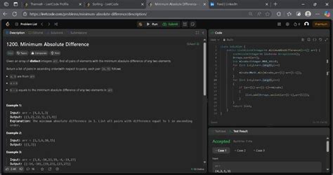 solving leetcode problems everyday tharnesh r