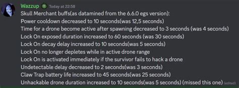 Leaked Buffs Unsure If Legitimate R Deadbydaylight