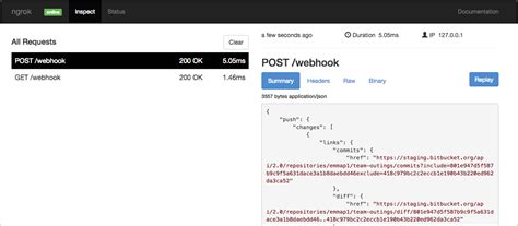 Create And Trigger A Webhook Tutorial Bitbucket Cloud Atlassian Support