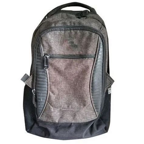 Faisal Raza Polyester Grey School Backpack Bag At ₹ 859piece In Noida