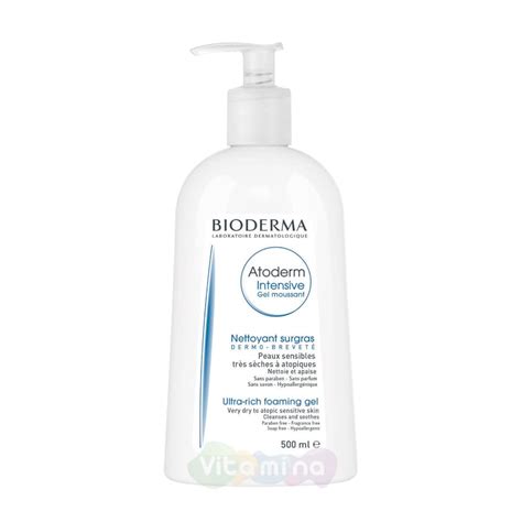 Bioderma Atoderm Гель-мусс интенсив Биодерма Атодерм купить в интернет ...