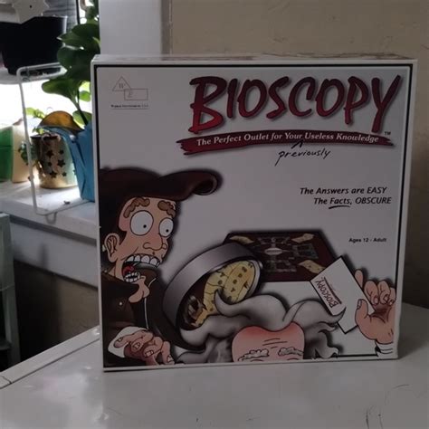 Games Vintage 200 Bioscopy Board Game 100 Complete Poshmark