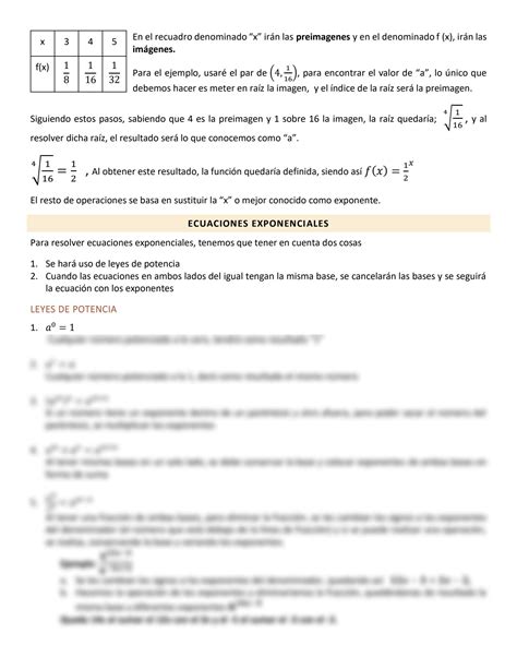 Solution Funcion Exponencial Ecuaciones Exponenciales Y Logaritmos