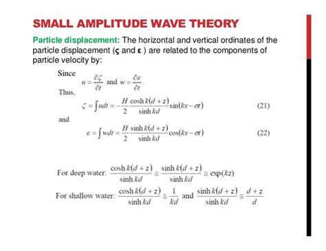 Chapter 3 Linear Wave Theory And Wave Propagation