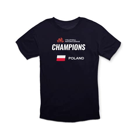 Vnl 2023 Champions Jersey Team Poland Men Volleyballworld Shop
