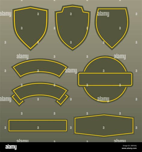 Army Patches Vector