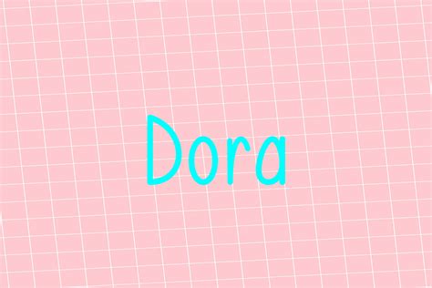 Dora Font By Woracado · Creative Fabrica