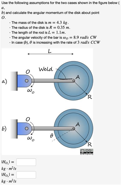 Solved Use The Following Assumptions For The Two Cases Shown