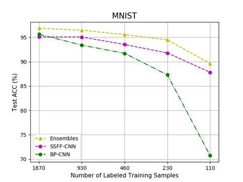 The Comparisons Of Testing Accuracy Using Bp Cnns Semi Supervised