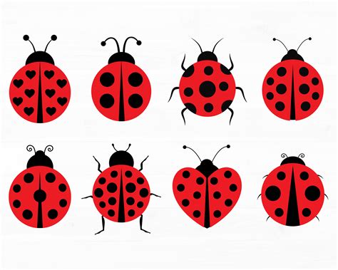 Ladybug Svg Bundle Ladybug Png Ladybug Vector Ladybug Clipart Ladybug