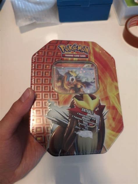 Pokemon 2010 Entei Und Raikou Tin Boxen Ovp Sealed Gebraucht In Muhen Für Chf 720 Mit