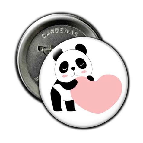 Série Pandas Loja Nbottons Elo7 Produtos Especiais