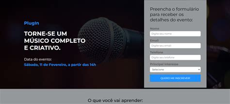 Github Oliveirataleslanding Page Html Css Landing Page De Um Evento Fictício Sobre Música