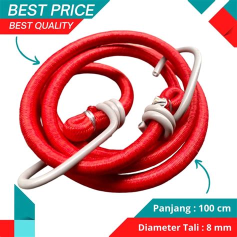 Jual Tali Bagasi Motor Meter Tali Pengikat Barang Motor Tali Kurir Tali Karet Shopee Indonesia