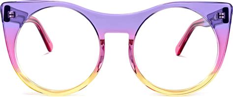 Zeelool Stylish Cat Eye Glasses For Women With Non Prescription Clear
