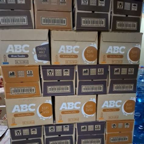 Jual Kopi Abc Choco Malt Coffee 200ml 1 Dus Isi 12 Botol Shopee