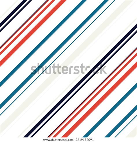Art Diagonal Lines Seamless Pattern Stripe Stock Vector Royalty Free