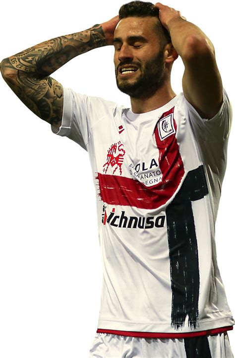 Gaston Pereiro Cagliari Football Render Footyrenders