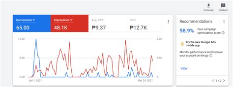 Google Ads Performance Evaluation Syntactics Inc