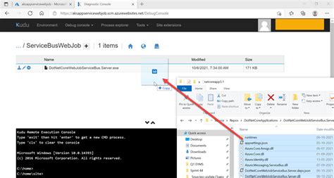 How To Create Service Bus Triggered Webjob In Net Core