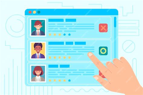 Elección Del Concepto De Trabajador Ilustrado Vector Gratis