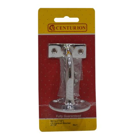 Centurion Solid Brass Heavy Handrail Bracket Chrome Plated 65mm