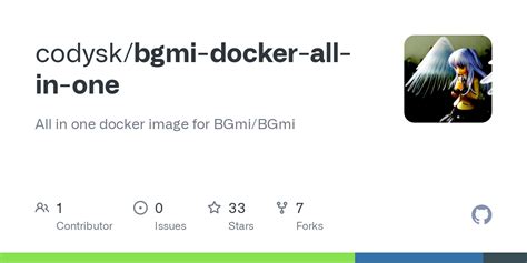 Github Codysk Bgmi Docker All In One All In One Docker Image For