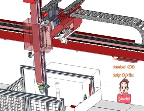 Industrial 3d Model Cnc Loading Unloading Machine Machine World