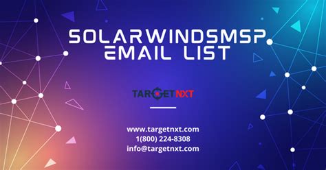 Solarwindsmsp Email List Solarwinds Inc Is A Software Company… By