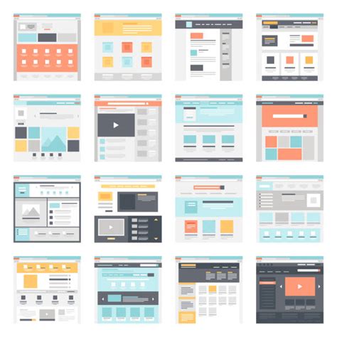 Website Wireframe Illustrations Royalty Free Vector Graphics And Clip