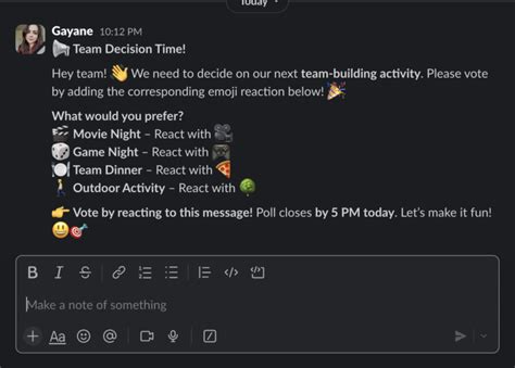 How To Create A Slack Poll