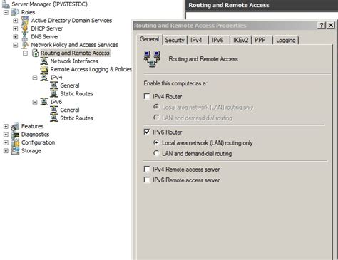 Configuring Windows Server R As A Router And Default Gateway For IPv Networks