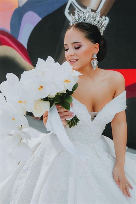 Crystal Silver Pearl Crownwedding Crownbridal Etsy