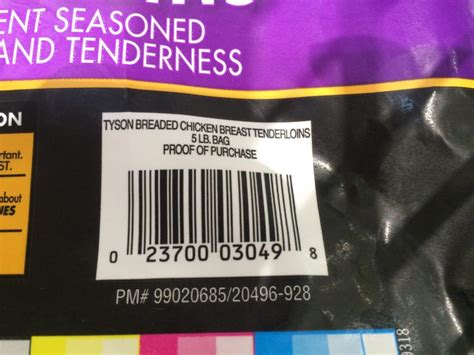 Costco 7416 Tyson Foods Panko Breaded Tenders Bar Costcochaser