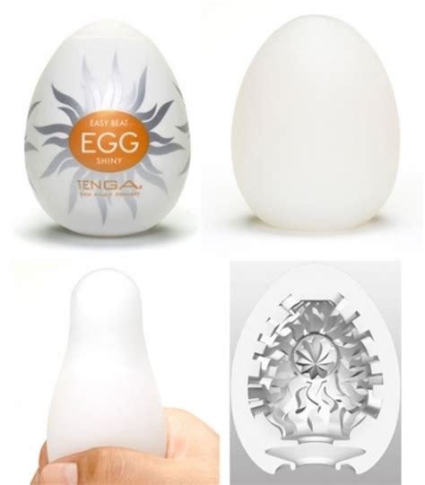 Tenga Hard Boiled Egg Shiny Sex Toys Penis Testicles Masturbators Valentines Day
