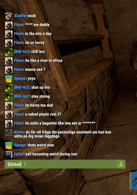average rust game chat r playrust