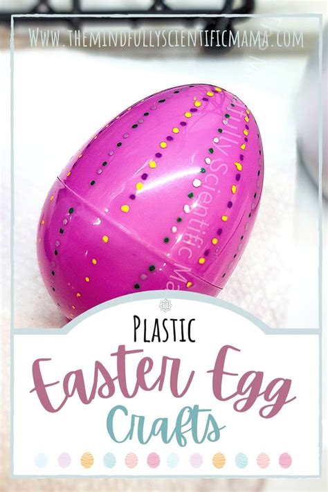 Easy Plastic Easter Egg Crafts Plastic Easter Egg Crafts Easter