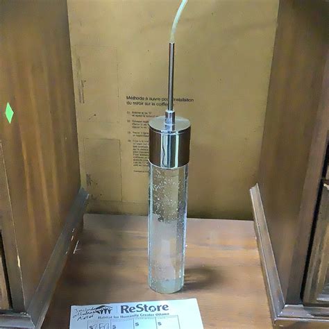 Glass Diffuser Pendant Light Habitat For Humanity Greater Ottawa Restore