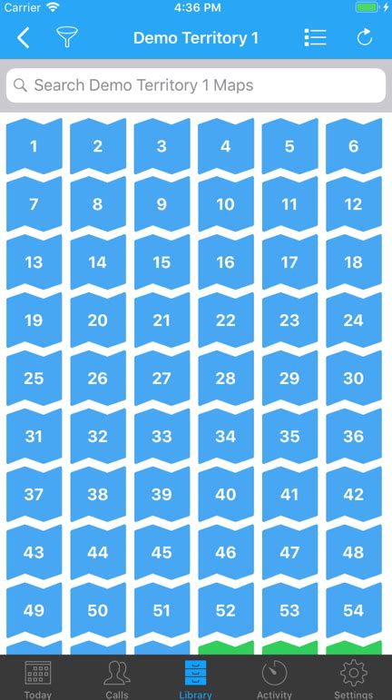 Territory Helper For IOS Territory Management Via ServicePlanner