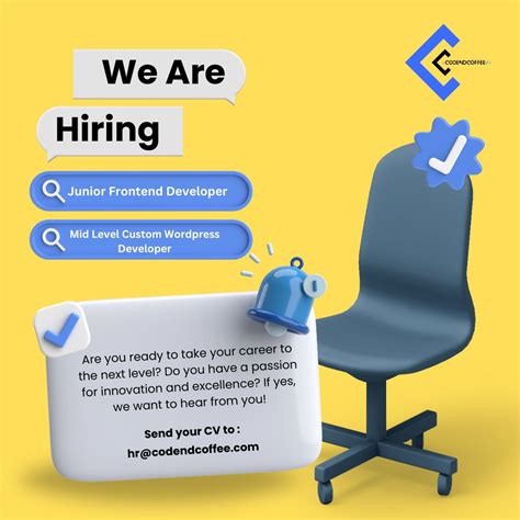 Codendcoffee On Linkedin Hiring Frontenddeveloper Wordpressdeveloper Reactjs Vuejs 16