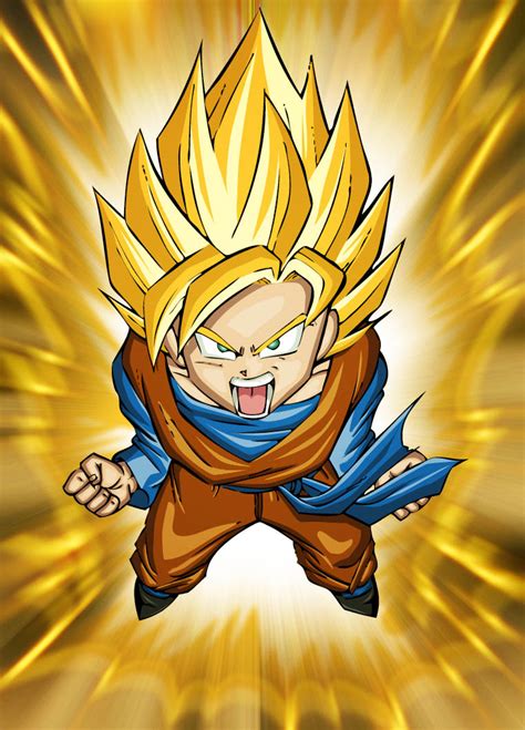 Dbz Son Goten Ssj By Leackim7891 On Deviantart