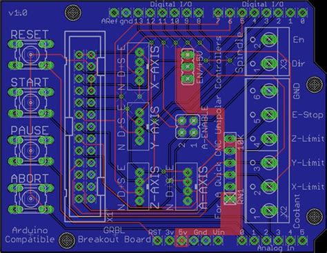 Grbl Controller Board Schematic