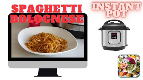 Instant Pot Spaghetti Bolognese Спагети болонезе в Инстант Пот Youtube