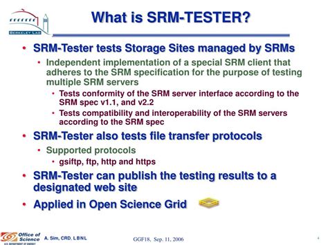 PPT GIN Data SRM Island Inter Op Testing With SRM TESTER Alex Sim Vijaya Natarajan