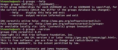 Linux Groups Befehl F R Anf Nger Mit Beispielen Howtoforge