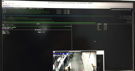 run yolov4 tiny it appears the error message “system throttling due to