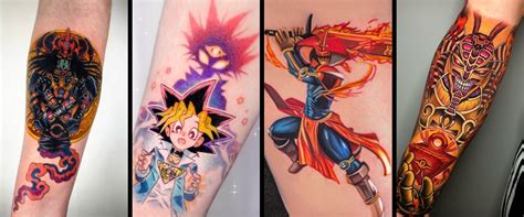 Yu Gi Oh Tattoo Stencil Designs For Fans And Body Art Enthusiasts