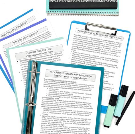 Promoting Collaboration Between Teachers And Paraprofessionals In