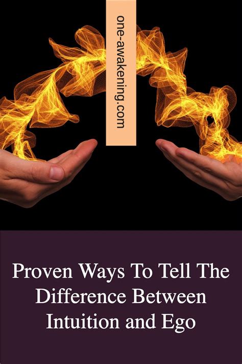 Proven Ways To Tell The Difference Between Intuition And Ego