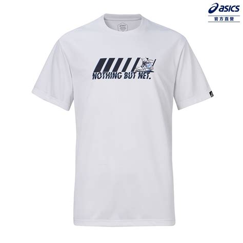 Asics 亞瑟士 籃球短袖上衣 男女中性款 籃球上衣 2063a342 100 Pchome 24h購物
